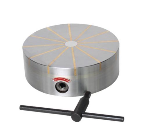 Magnetic lathe chuck